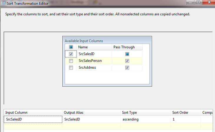 Ssis Merge And Merge Join With Example Step By Step Learn Msbi Tutorials