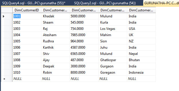 Insert And Update Data Table Using Merge Join In Ssis With An Example Learn Msbi Tutorials