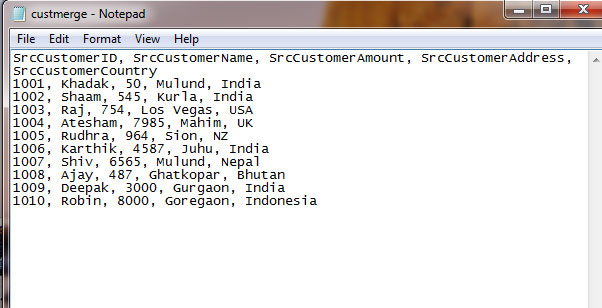 Insert And Update Data Table Using Merge Join In Ssis With An Example Learn Msbi Tutorials