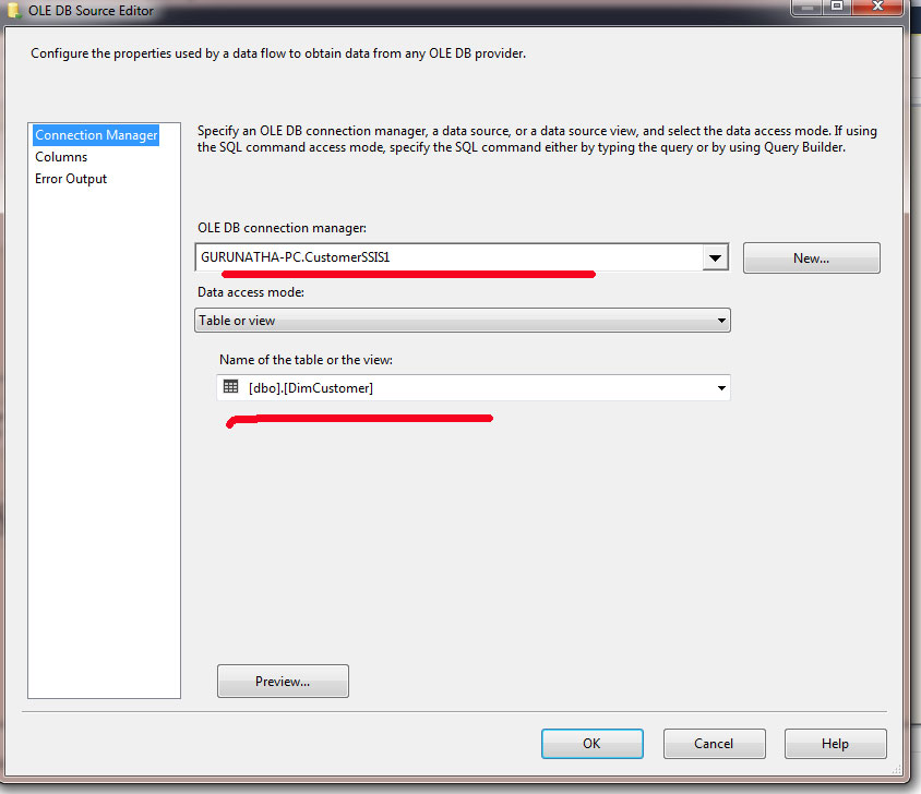 Insert And Update Data Table Using Merge Join In Ssis With An Example Learn Msbi Tutorials